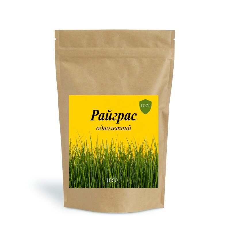 Райграс однолетний, семена для газона, 1 кг