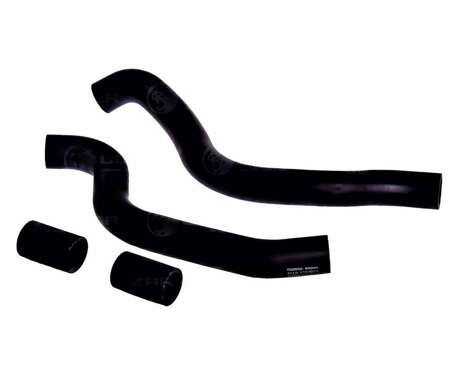 Патрубки радиатора для а/м Ваз 2110, 2111, 2112 комплект 4 шт.