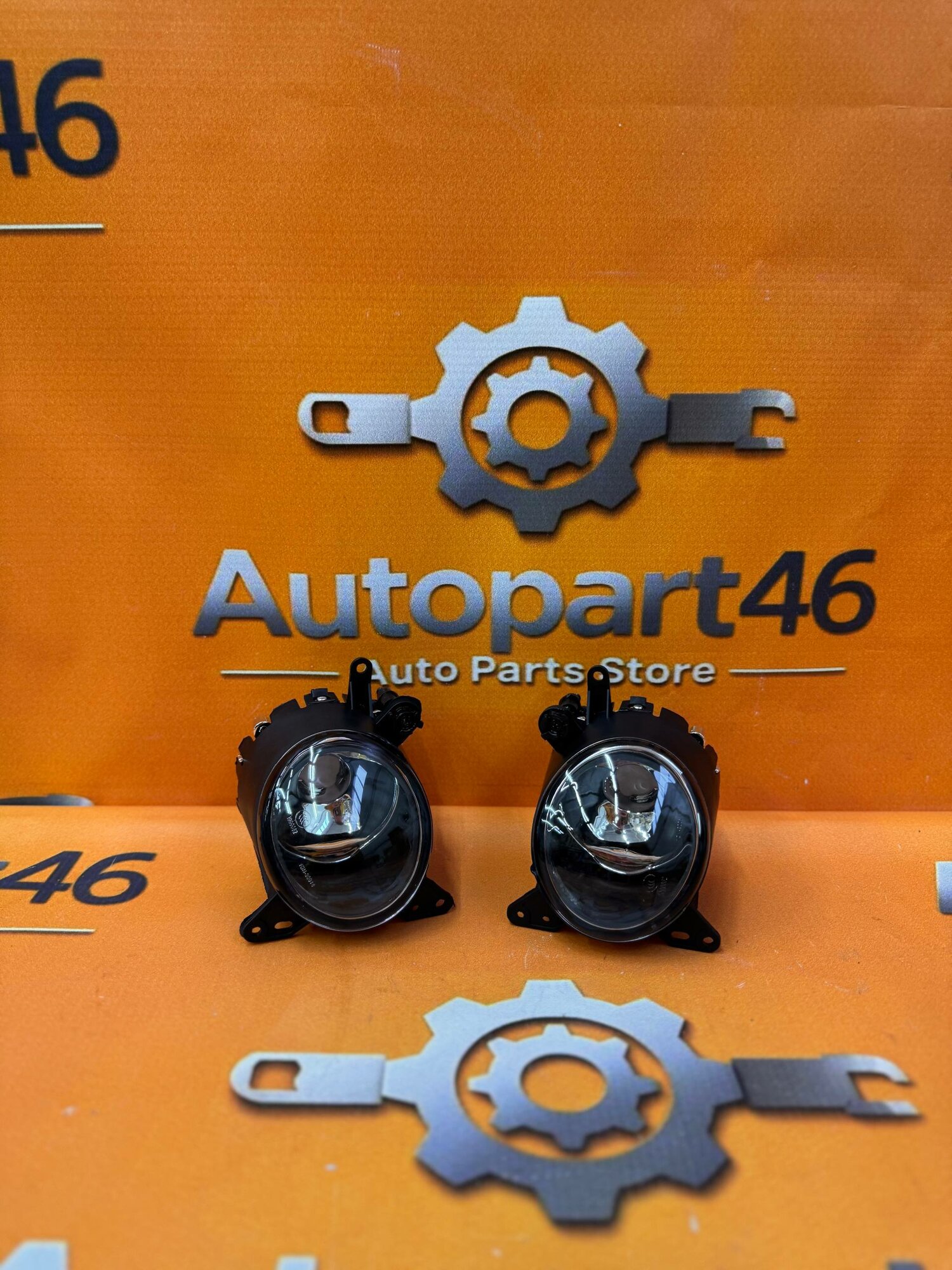 Противотуманные фары туманки Митсубиси Лансер 10 дорест 2007-2011г.