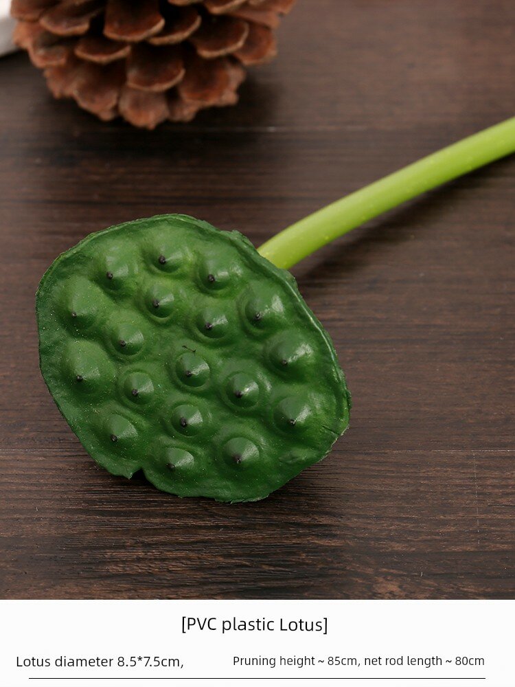 Китайский лотос, искусственный цветок, листья лотоса, лотос с шестом, лотос для гостиной, искусственный цветок,