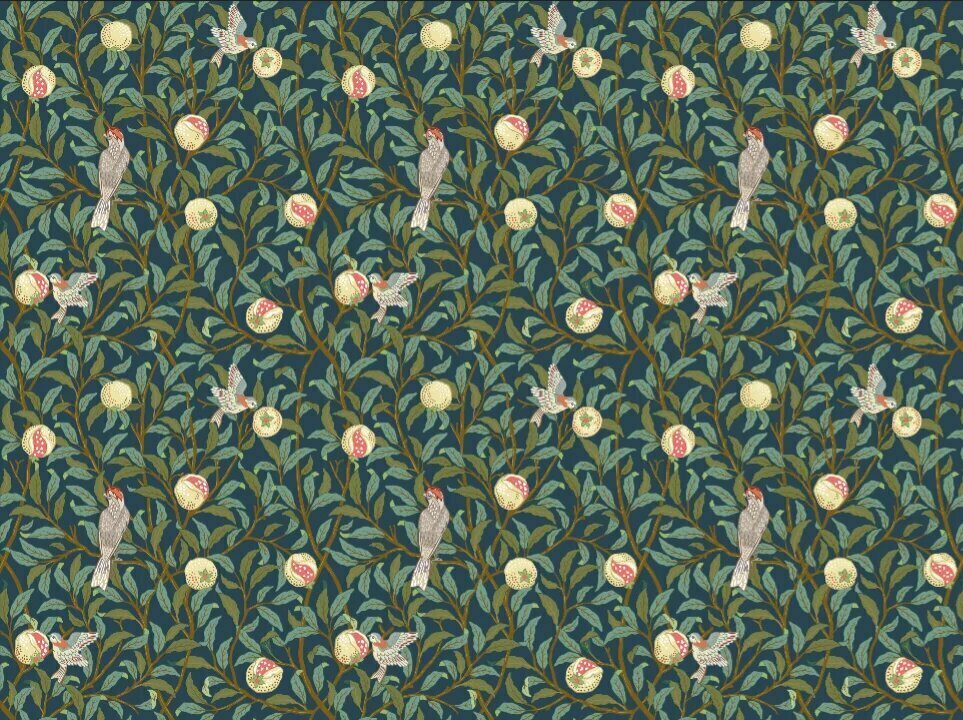 Шелковые обои Beibehang американский ретро цветы птицы 6, Glitter Silk canvas