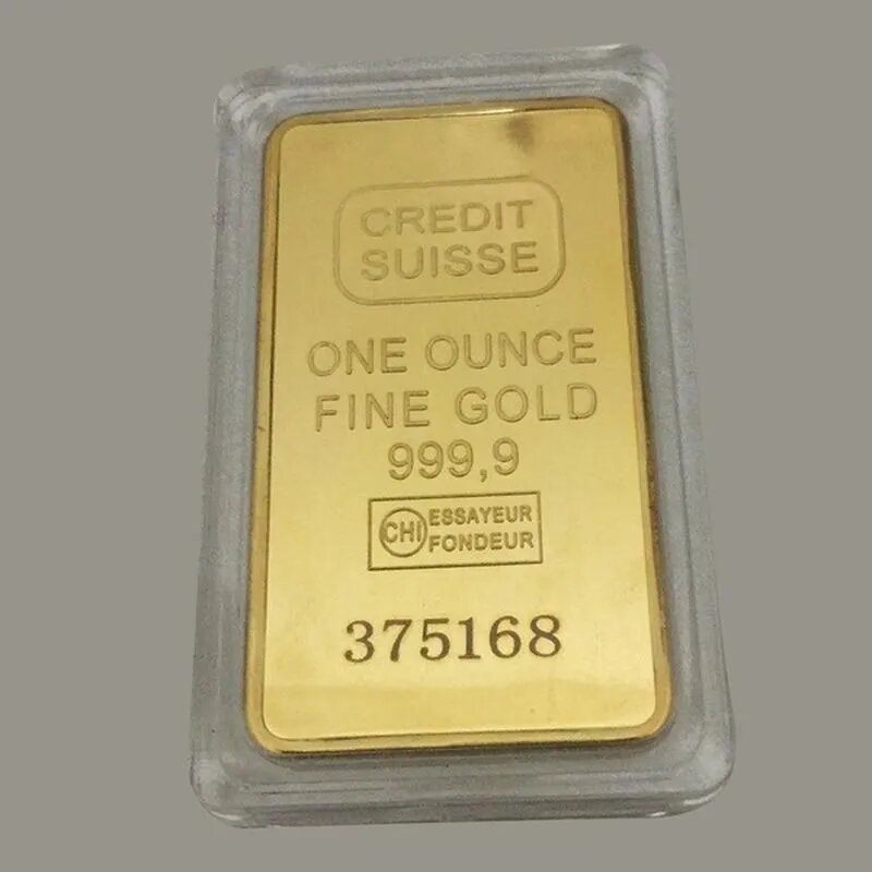 Точная копия 24-каратного позолоченного слитка с многослойным покрытием Коллекция памятных монет в стиле современного искусства