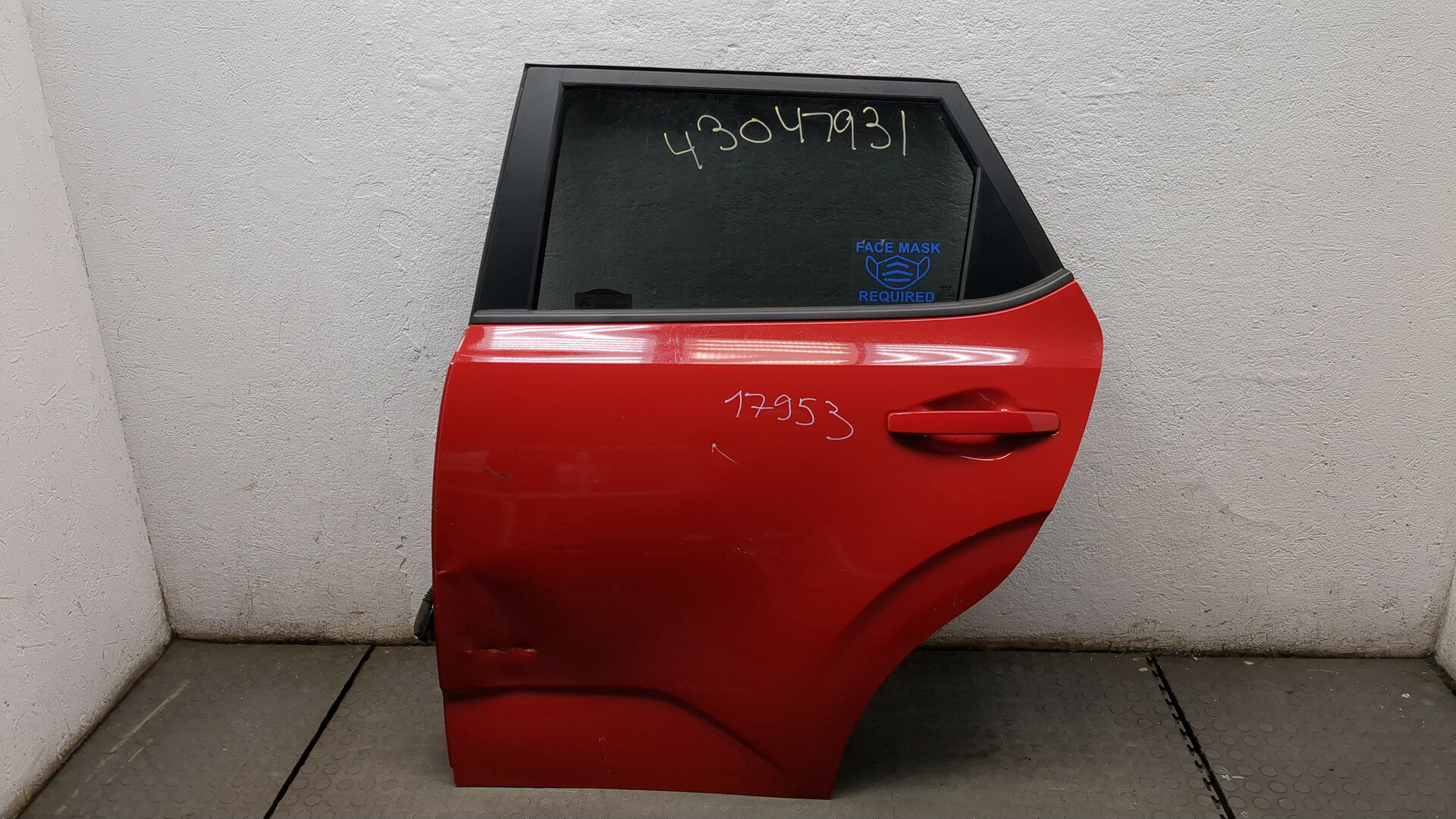 Дверь боковая (легковая) левая задняя КИА Soul Б/У