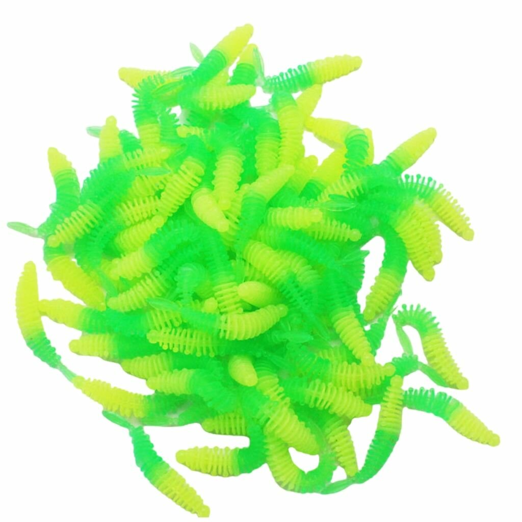 20 шт цветные рыболовные приманки медленно тонущие модели вьюна мягкие красочные для плавания