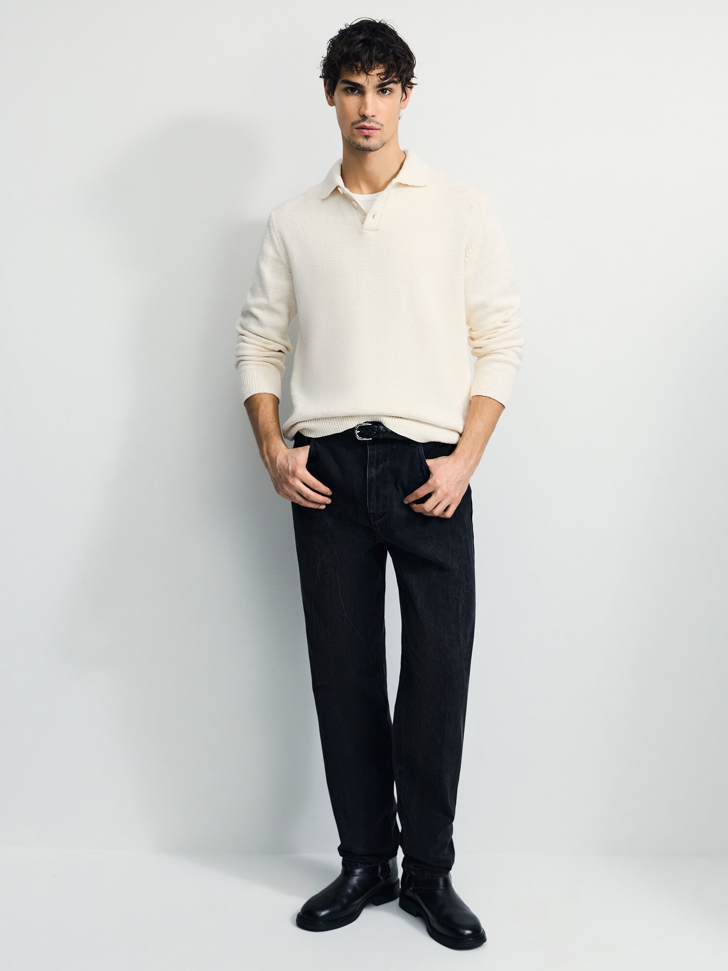 Джинсы классические Man straight 