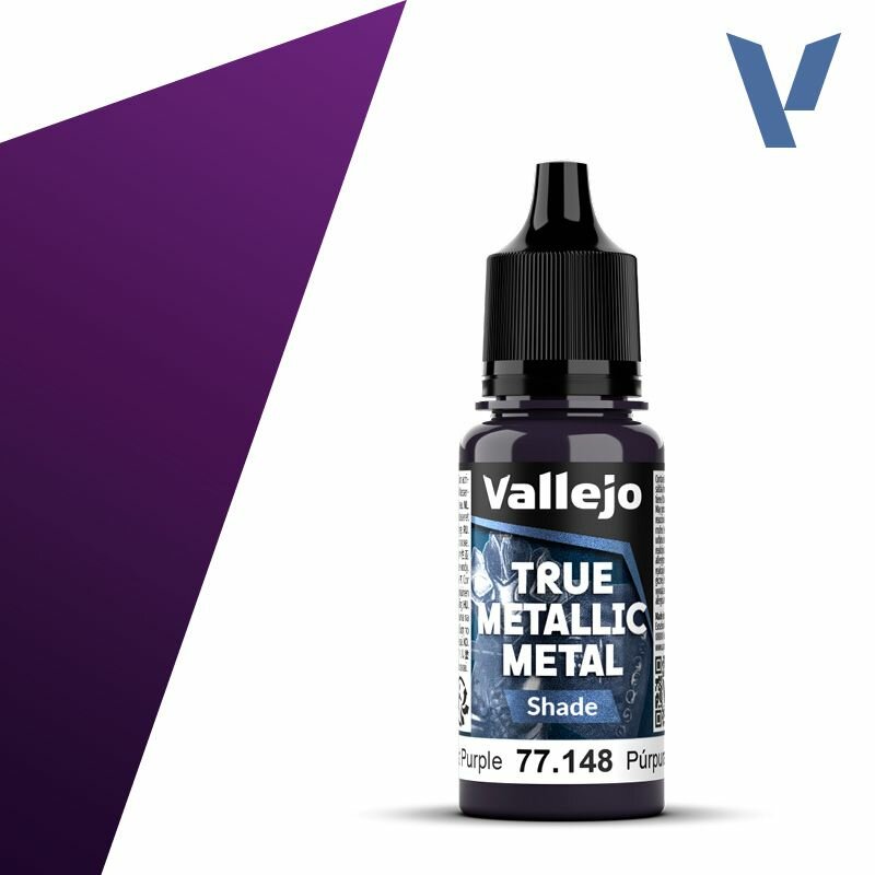 Акриловая краска для моделирования - Vallejo True Metallic Metal - Amethyst Purple (Shade)