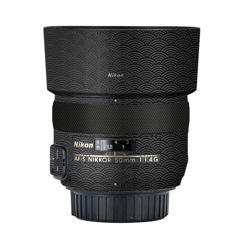 3M Nikon AF-S 50mm f/1.4G Фильм для защиты объектива - Облако Узор Черная для объектива камеры