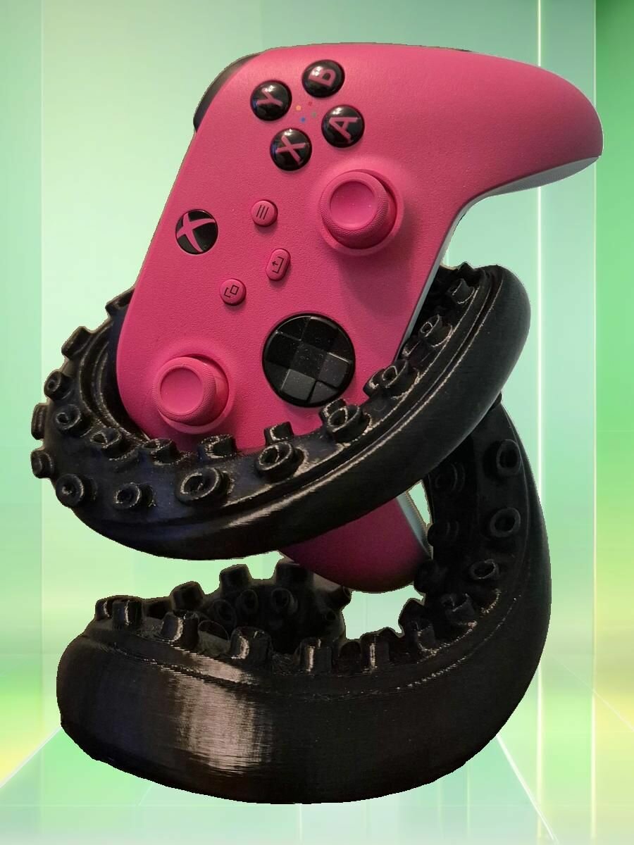 Держатель подставка для геймпада джойстика в виде щупальца