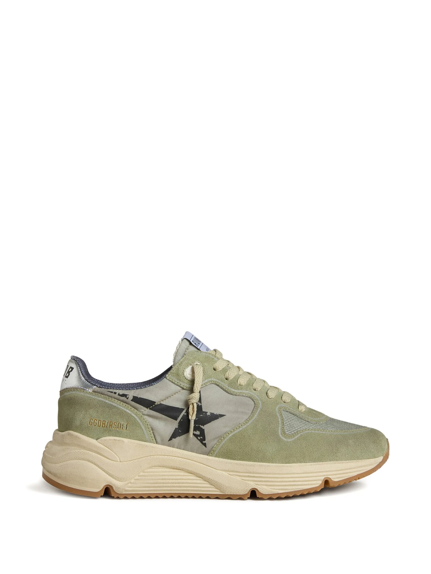 Кроссовки Printed-star suede sneakers