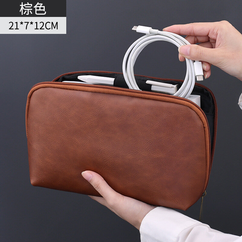 Amazon, бестселлер, цифровая косметичка из искусственной кожи, многофункциональная косметичка для деловых поездок,