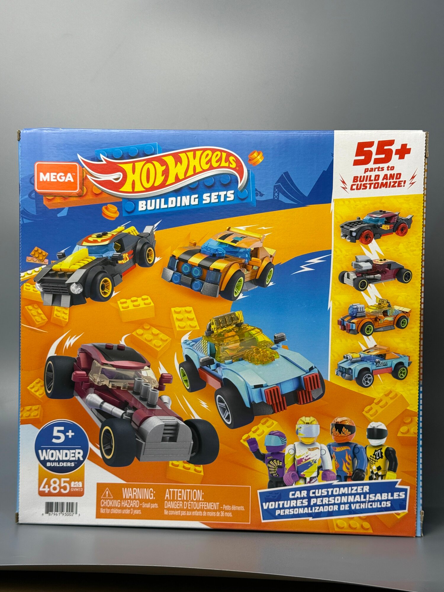 Конструктор Mega Construx Hot Wheels 485 дет.
