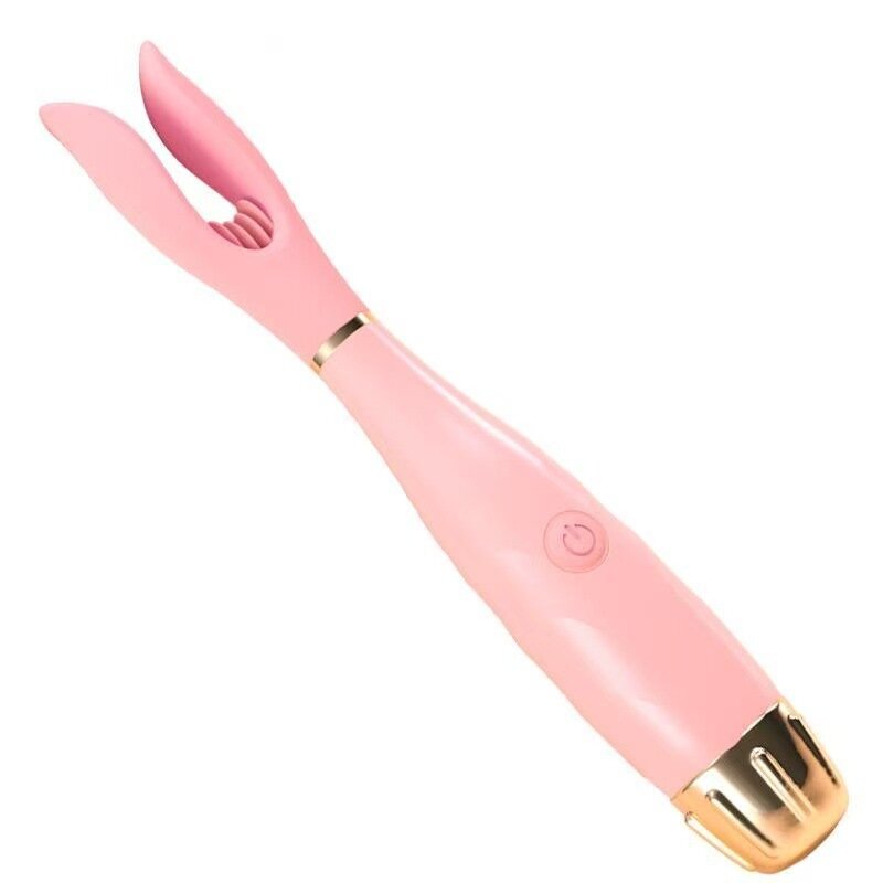 Вибратор для женщин, мастурбатор, массажер для интимных частей, двусторонний массажный стик, игрушка для пар, флирт, стимуляция языка