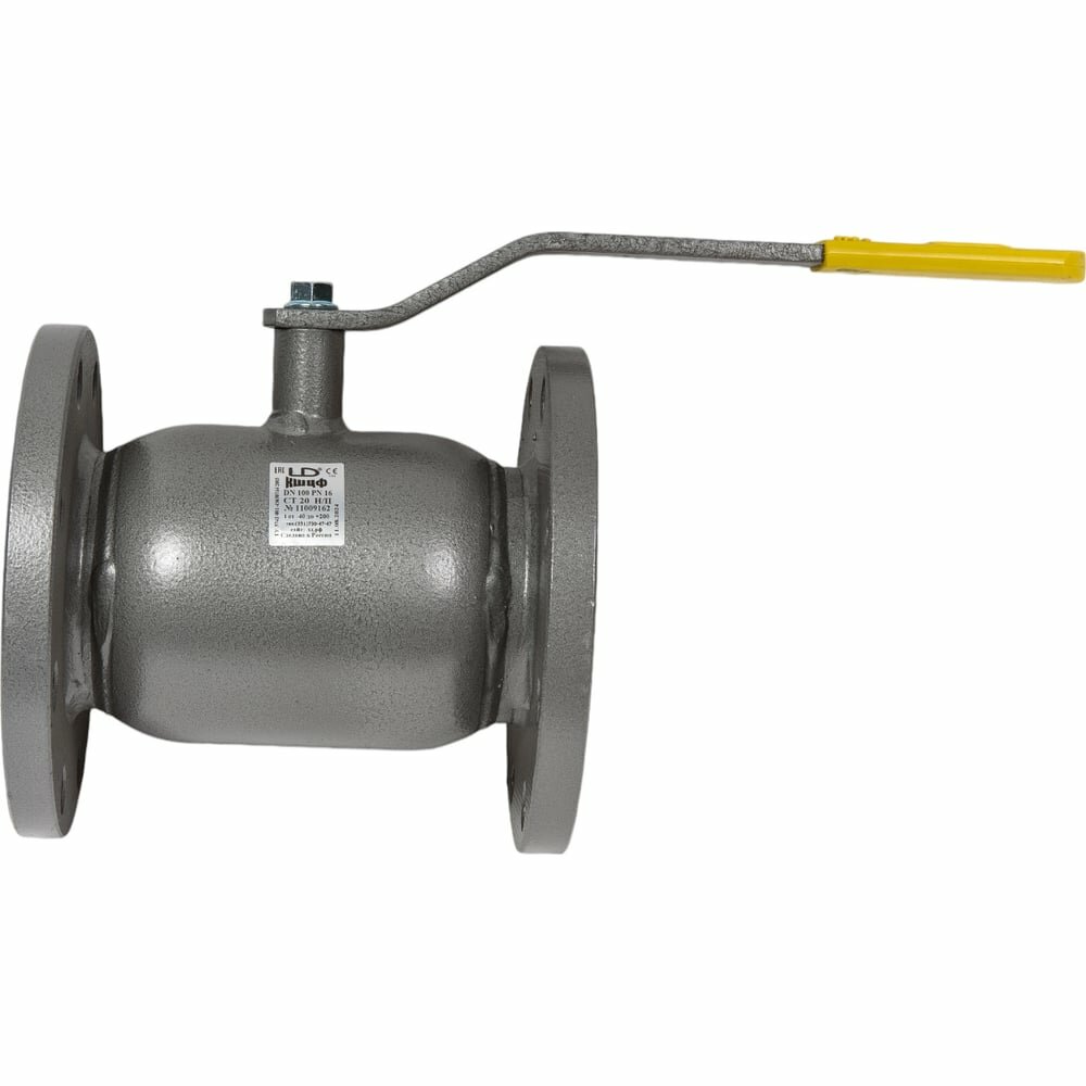 Кран шаровый LD кшцф из стали 20 Ду100/80 Ру1,6МПа 11111009162MULD000000000