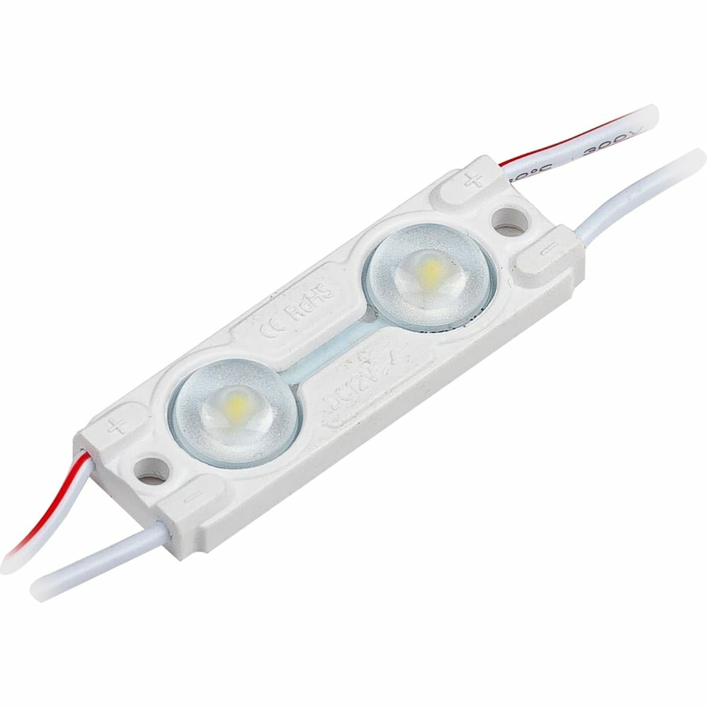 Светодиодный модуль Donled 0.96Вт, 12В, IP65, SMD2835 2LED, 86лм, холодный белый, 20 шт./гирлянда DL2W-L-HP