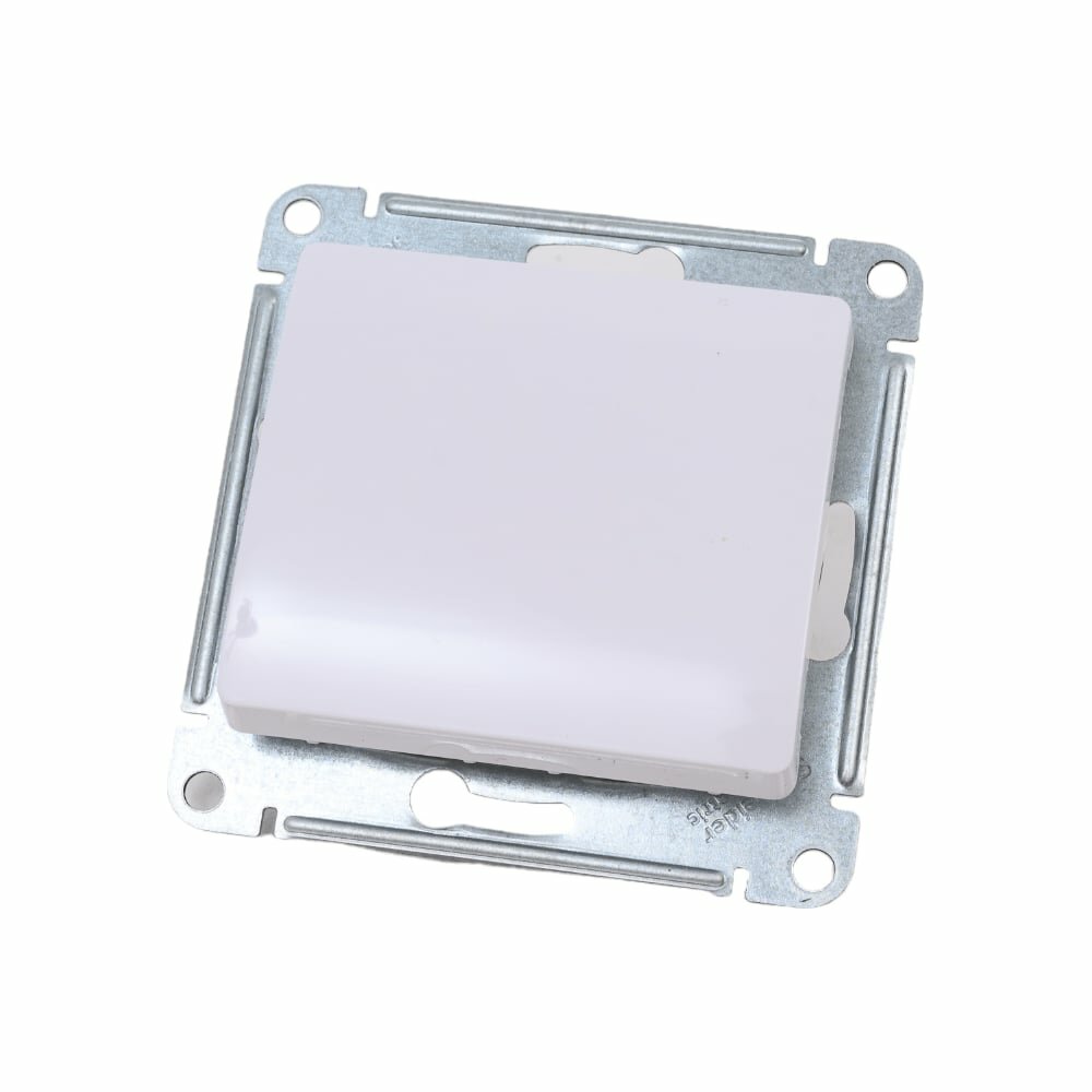 Нажимная кнопка Systeme Electric Glossa Белый, сх.1, 10АХ SE GSL000115