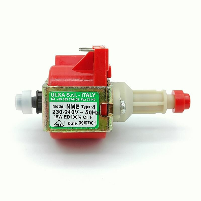 Италия ULKA NME4 AC 220V 230V 16W мини электромагнитный насос кофемашина водяной насос высокого давления расход 50 куб. см/мин, Принадлежности для инструментов