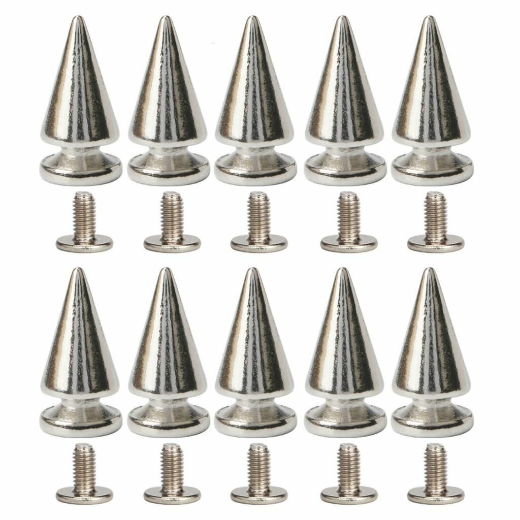 Металлические шипы и заклепки для DIY в стиле панк, - 19