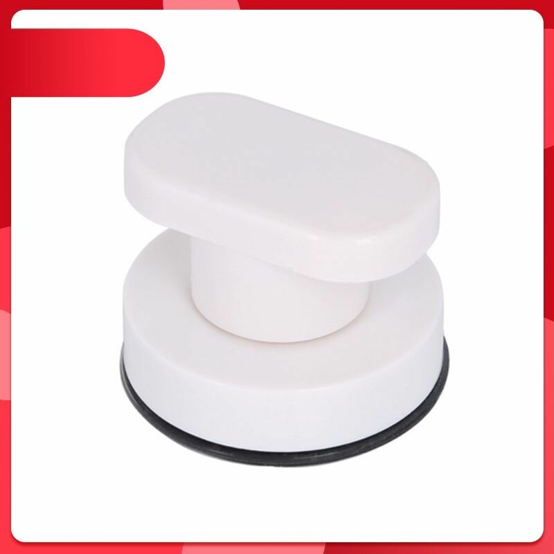 Дверная ручка на присоске, ручки без сверления, многоразовые чашки для стеклянных дверей, ящиков шкафа, 2 цвета