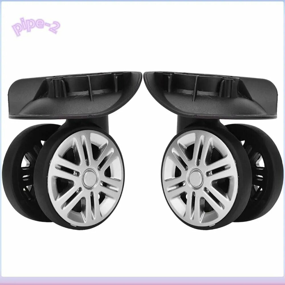 Колеса для чемоданов, двойные, безшумные, для удобства путешествий