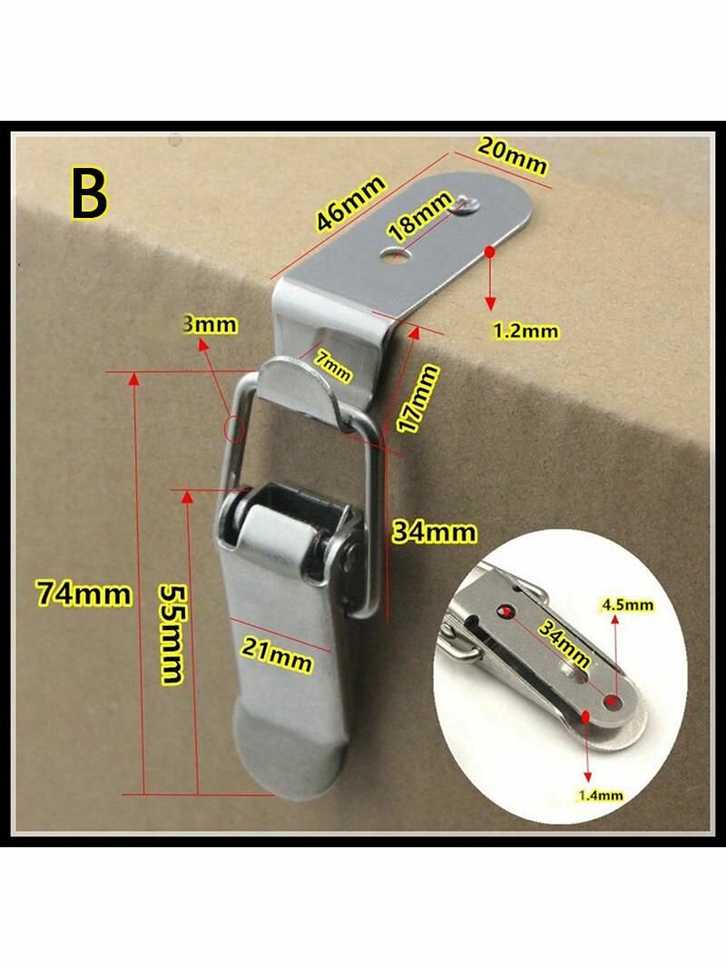 Крюк 90 градусов защелка