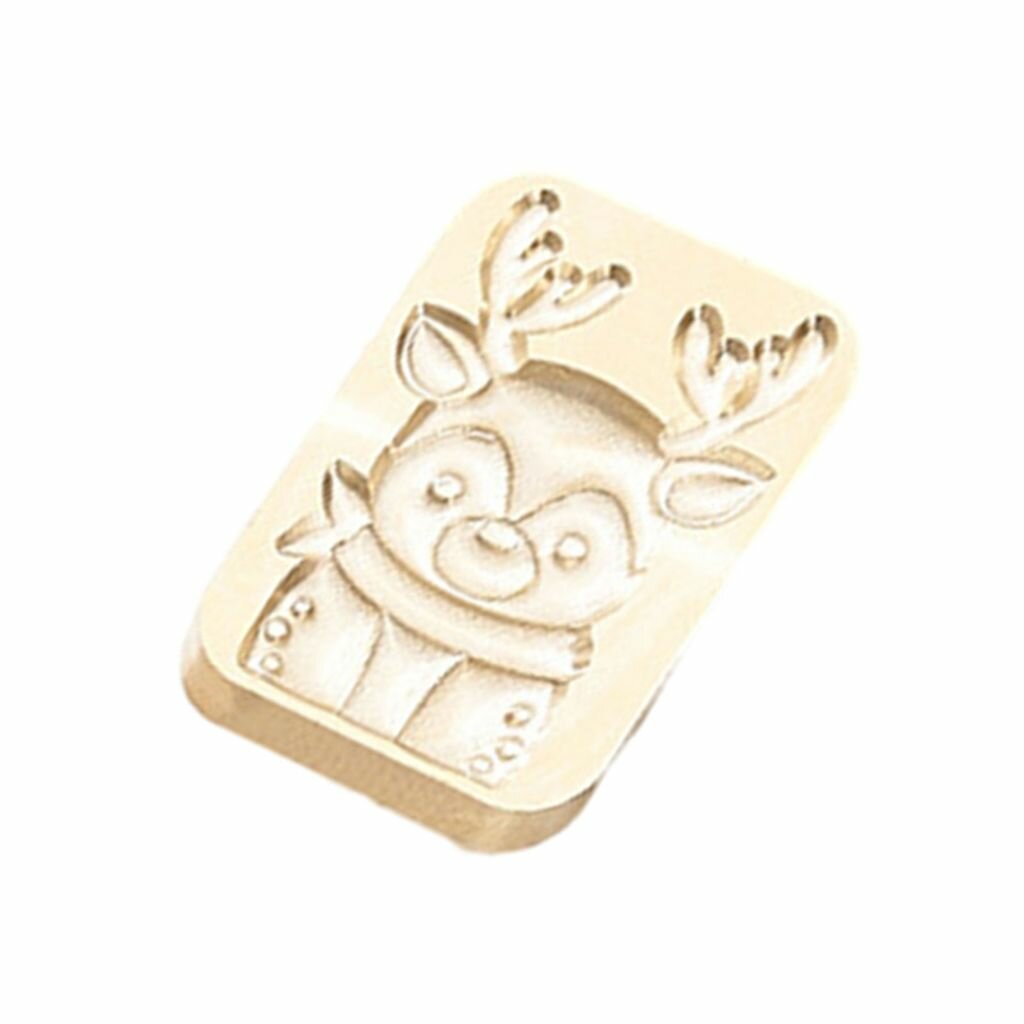 Олень сургучная печать штамп латунная голова животного серии уплотнение для DIY конверт свадебные приглашения Скрапбукинг