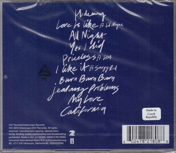Компакт-диск Maroon 5 - Love is Like (1 CD) — фото 1
