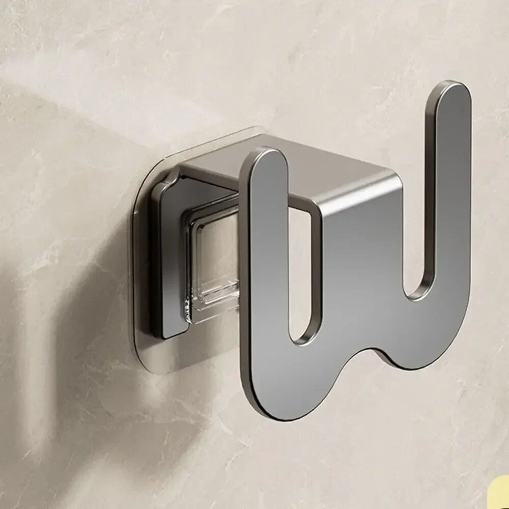 Подвесная полка для тапочек из космического алюминия Серый, grey