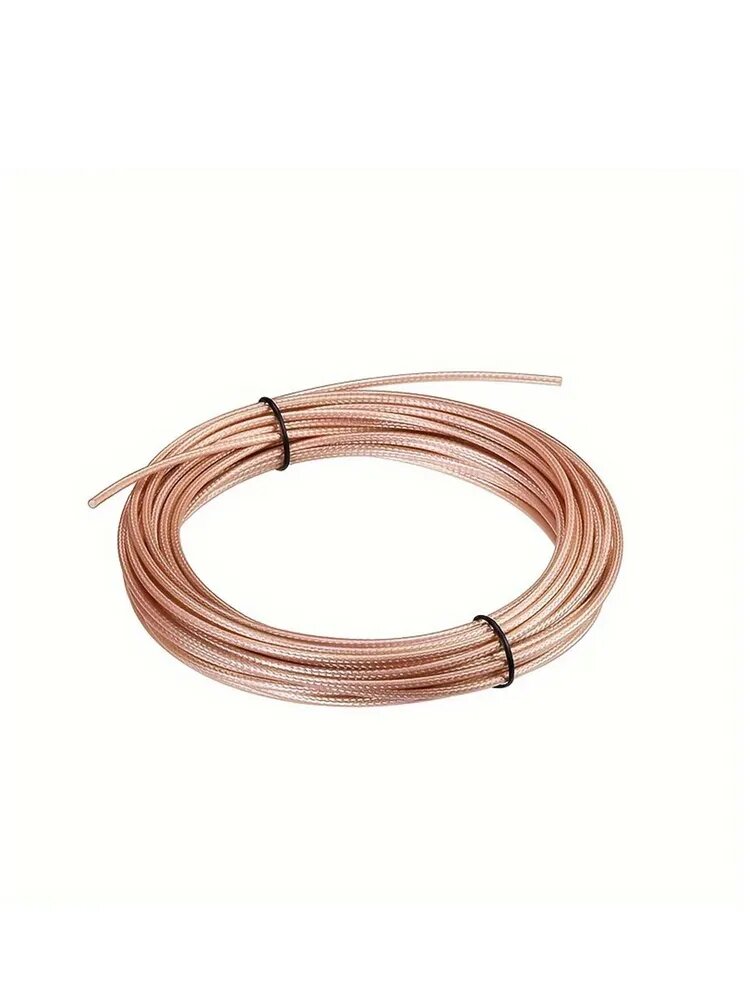 Антенный кабель RF (coax)/RF (coax), 5 м, коричневый