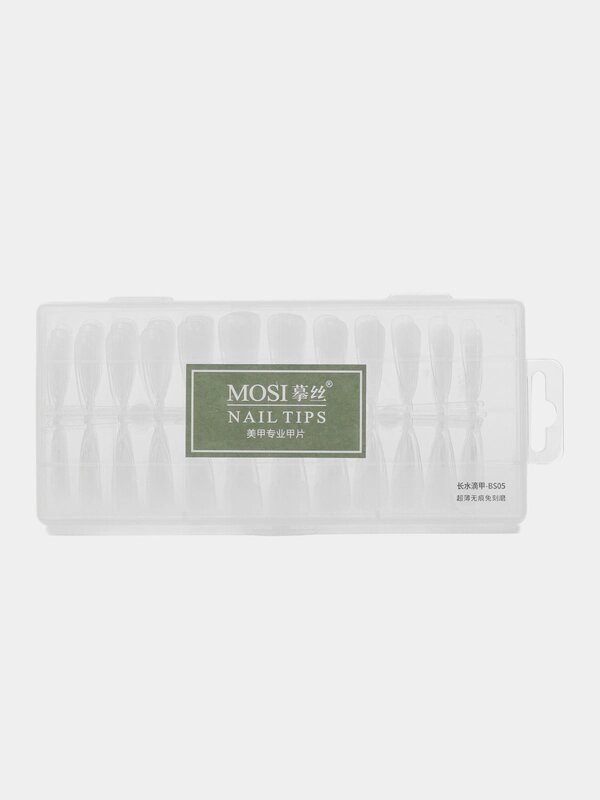 Гелевые типсы для наращивания ногтей, 16 видов