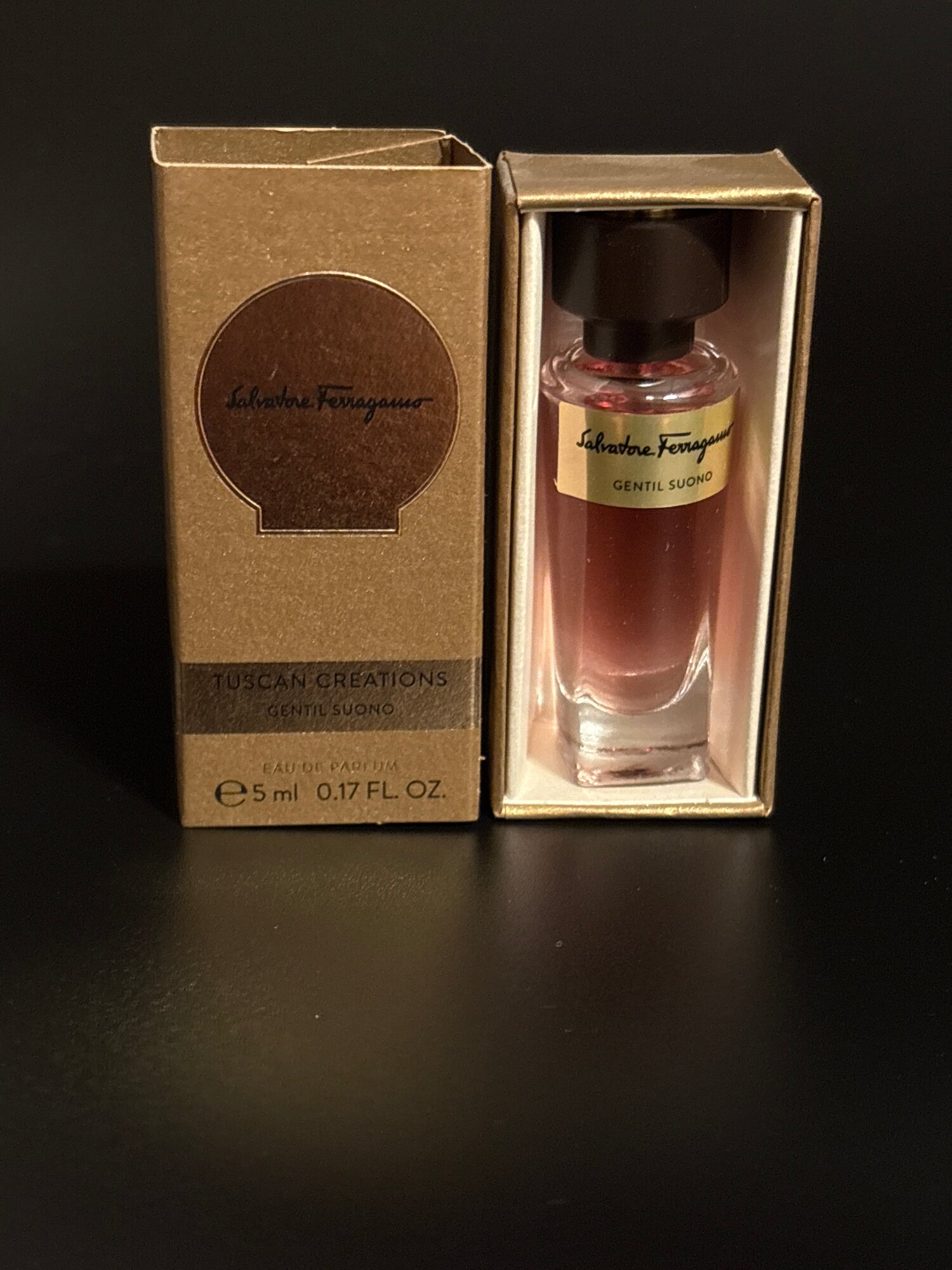 Salvatore Ferragamo Tuscan Creations Gentil Suono унисекс парфюмерная вода, 5 мл Миниатюра