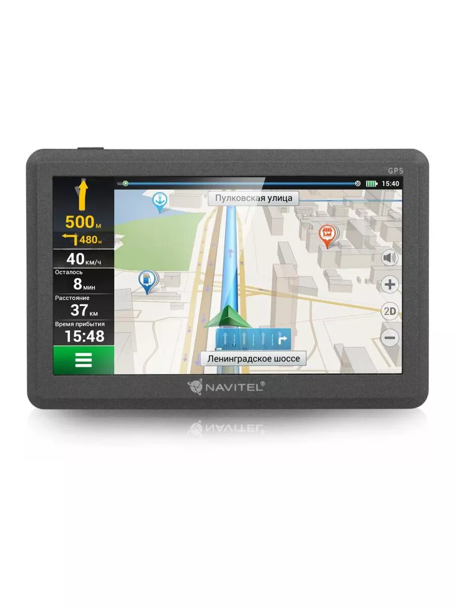 GPS-навигатор C500 5" черный