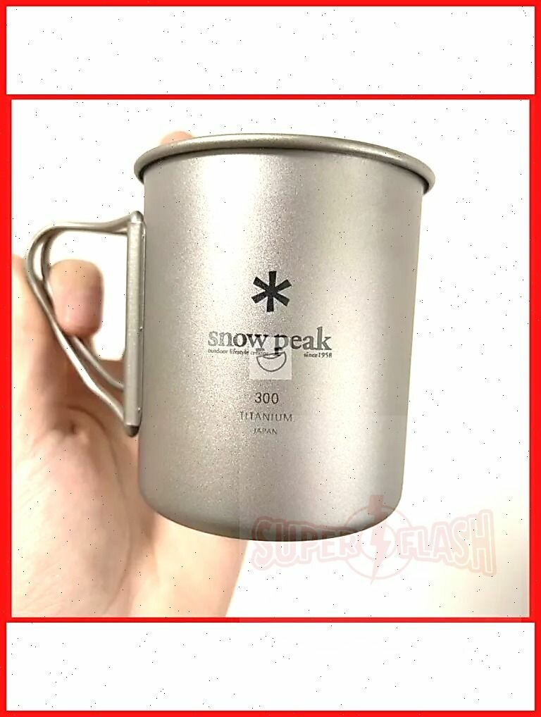 Эксклюзивная кружка Snow Peak двустенная титановая 300