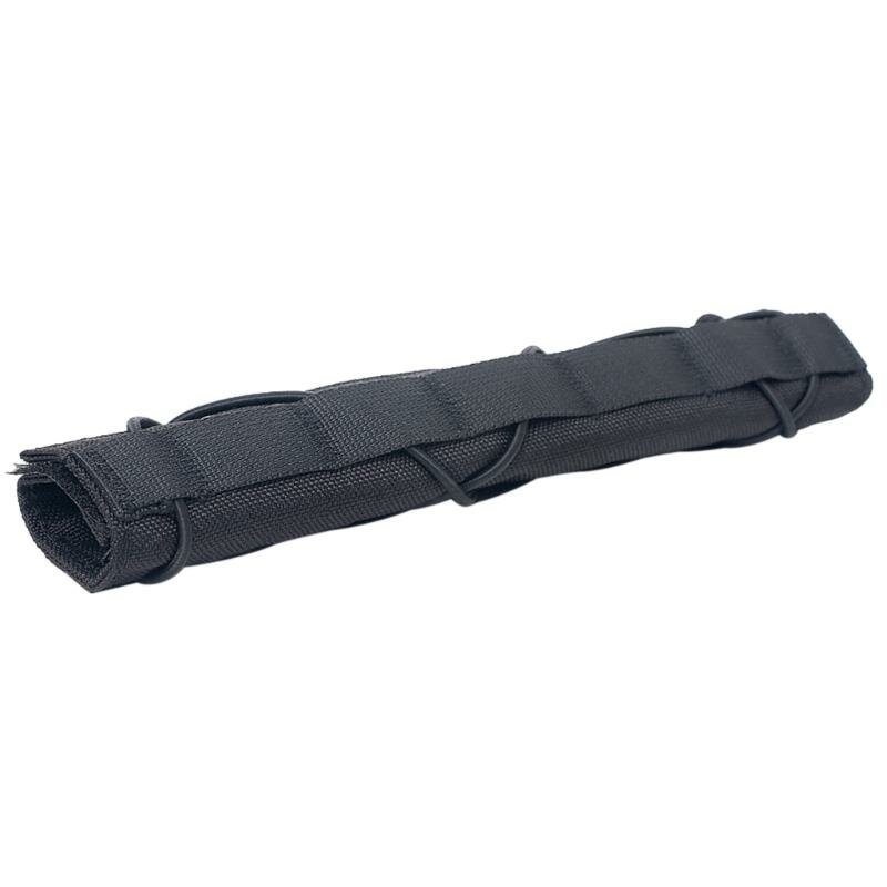 Чехол-экран для глушителя страйкбольной винтовки, Black Color