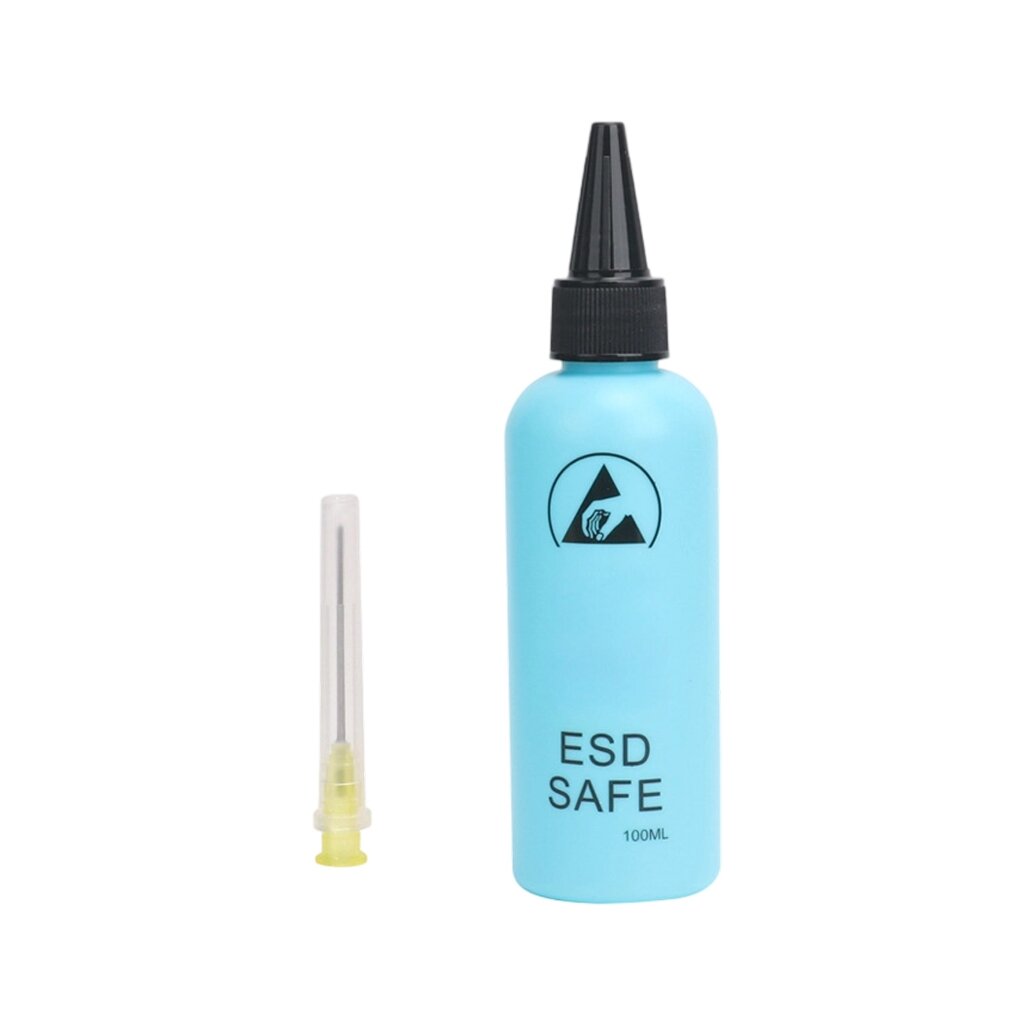 Стационарный Бесплатный контейнер для растворителя объемом 100 мл для очистителей контуров, Съемная насадка из прочного пластика