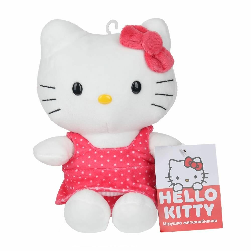 Мягкая игрушка Хелло Китти в платье , Мульти-Пульти