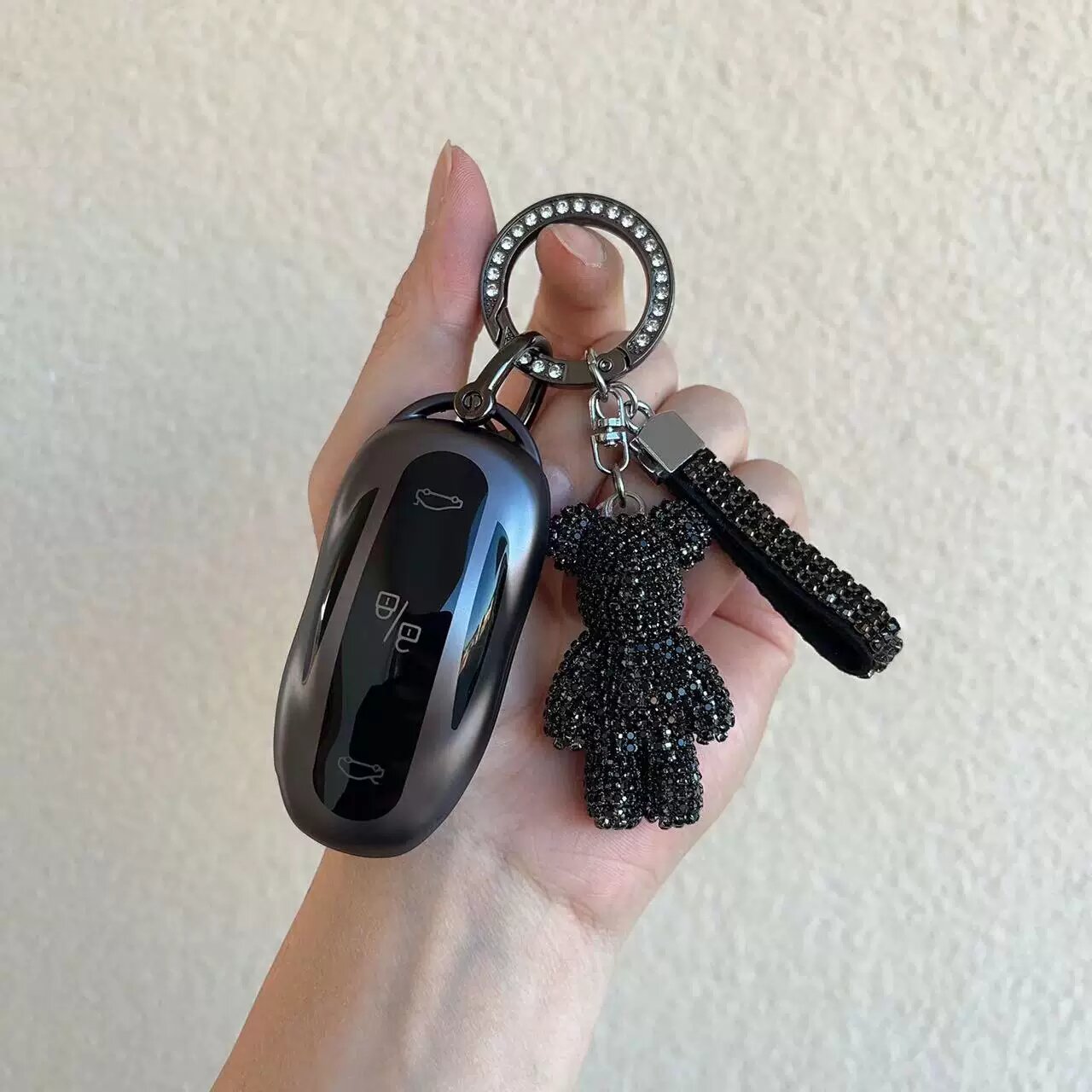 Специально разработанный чехол для ключа Tesla Model 3, корпус для ключа Model Y/S/X, полноразмерный защитный чехол,