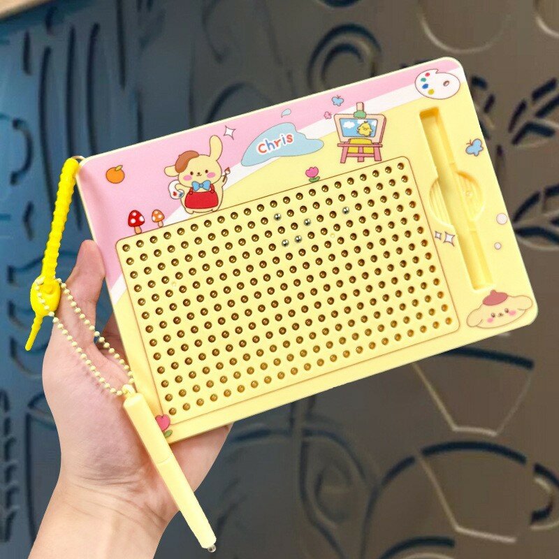 Креативный антистрессовый магнитный стальной шарик, доска для рисования, брелок, подвеска для рюкзака, брелок для автомобиля, украшение для хранения, подарок для детей