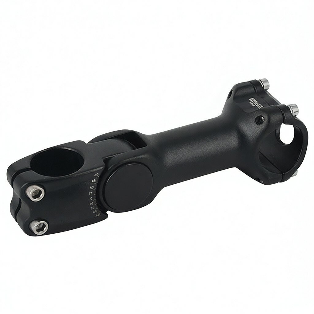 Алюминиевый вынос руля для велосипеда 31,8 x 130 мм, регулируемый от 0 до 60 градусов, удлинитель выноса для MTB, подъемник руля, адаптер для поднятия высоты руля, прокладка для регулировки высоты выноса.