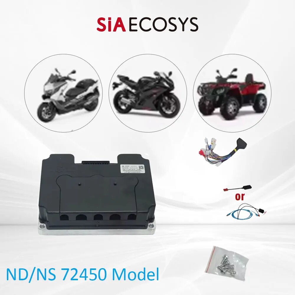 Nanjing Yuanqu FARDRIVER ND72450 Контроллер 48 В-72 В Контроллер электрического мотоцикла ND84450 ND96450 Bluetooth для двигателя QS