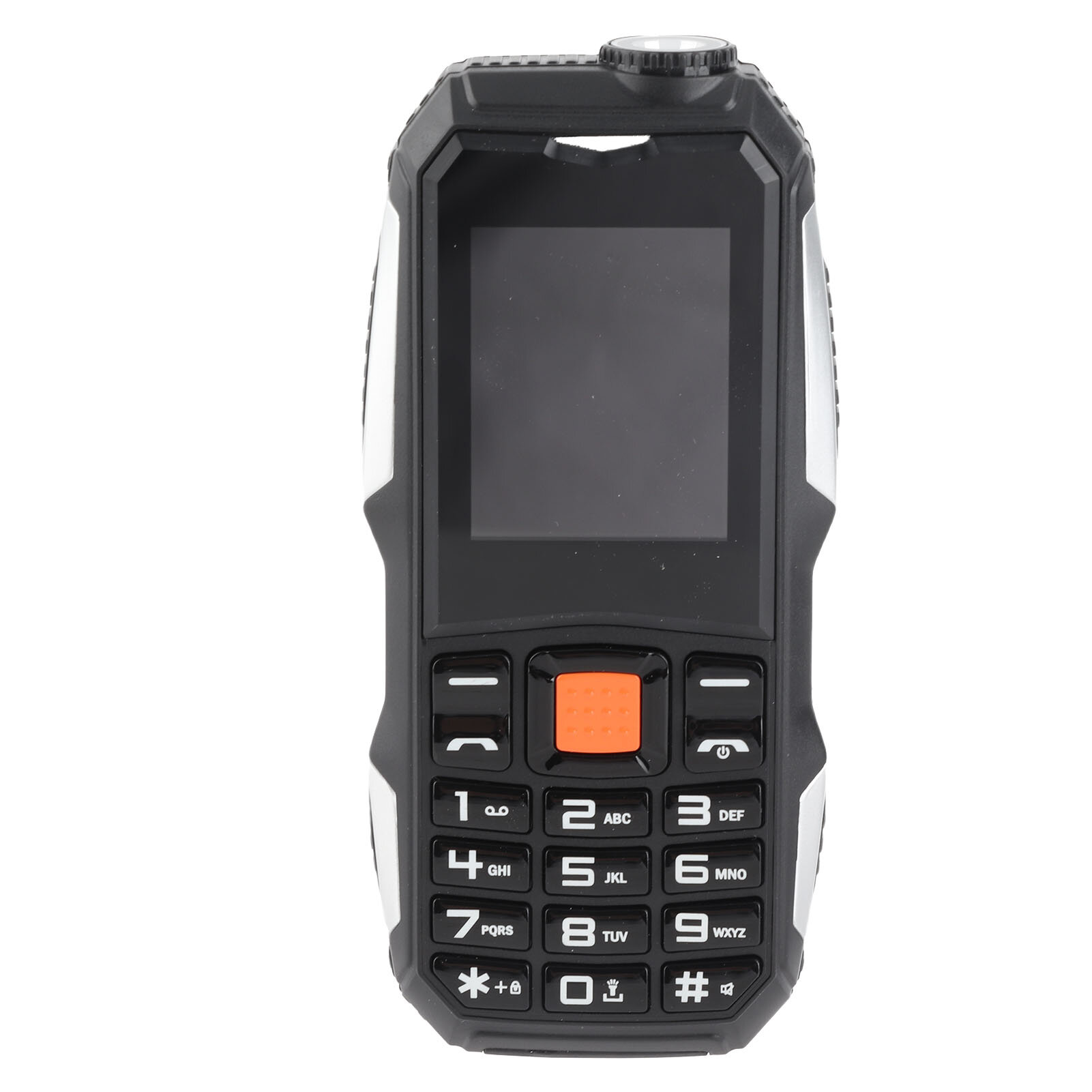 Разблокированный мобильный телефон 2G с двумя SIM-картами, большими кнопками, аккумулятором 2800 мАч, идеально подходит для пожилых людей.