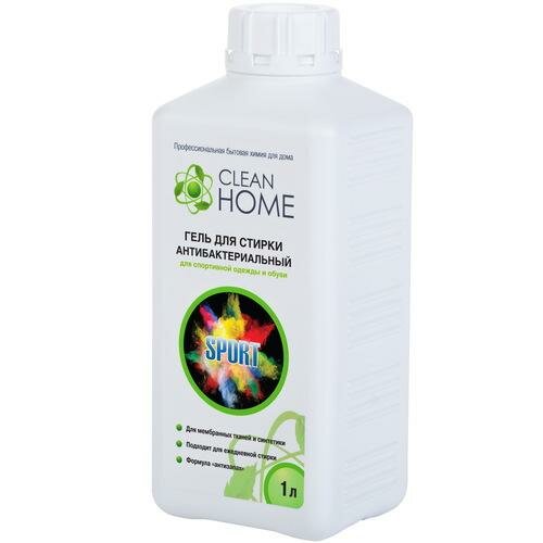 СМС CLEAN HOME гель для стирки антибактериальный Д/спортивной одежды "антизапах" 1Л химрос