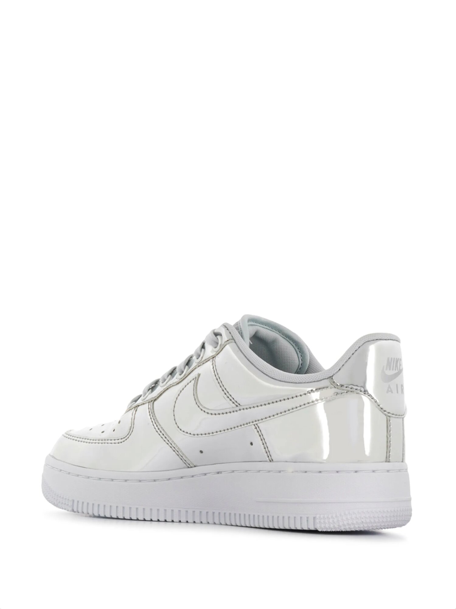 Кроссовки NIKE Air Force 1, размер 13 US, серебряный — фото 1