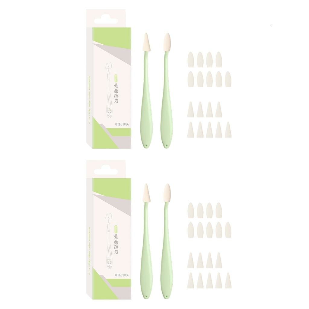 Художественные растушевки с насадками, Зеленый