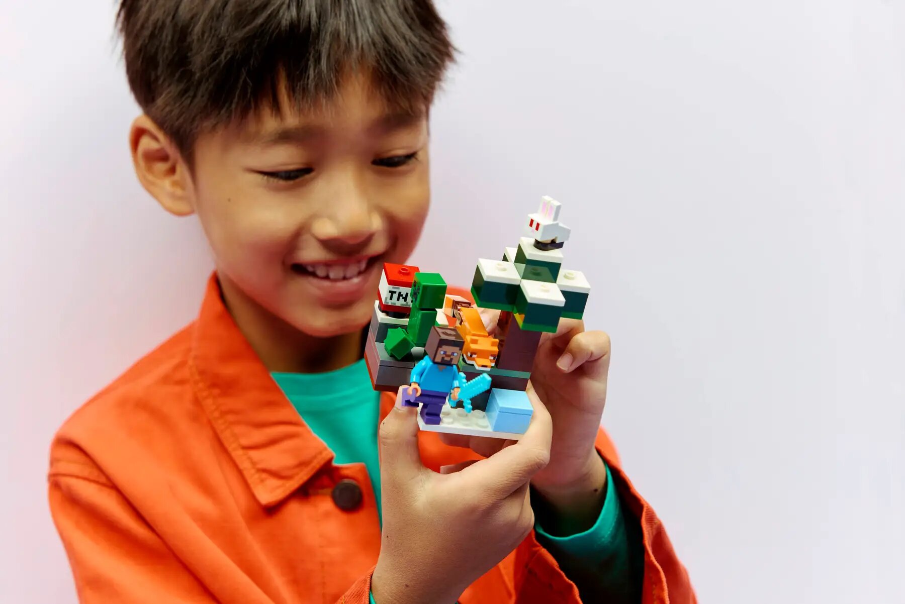 Конструктор LEGO Minecraft® 21583 Приключения Стива в тайге, 79 дет. — фото 1