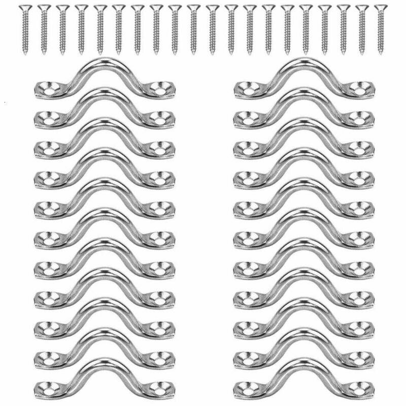 Крючки потолочные U-образные 22 шт. с крепежом