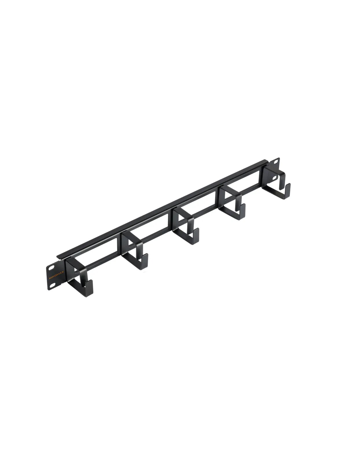 Кабельный органайзер NIKOMAX NMC-OK400H-1U-BK-2 19" 1U, черный