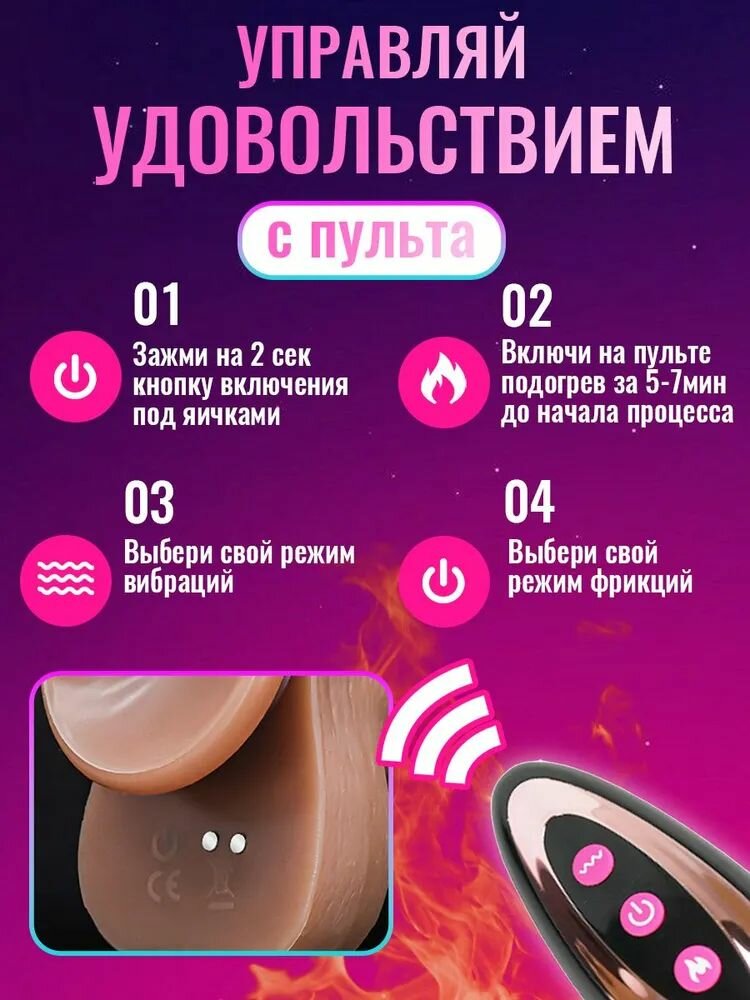 Фаллоимитатор, 22.2см — фото 1