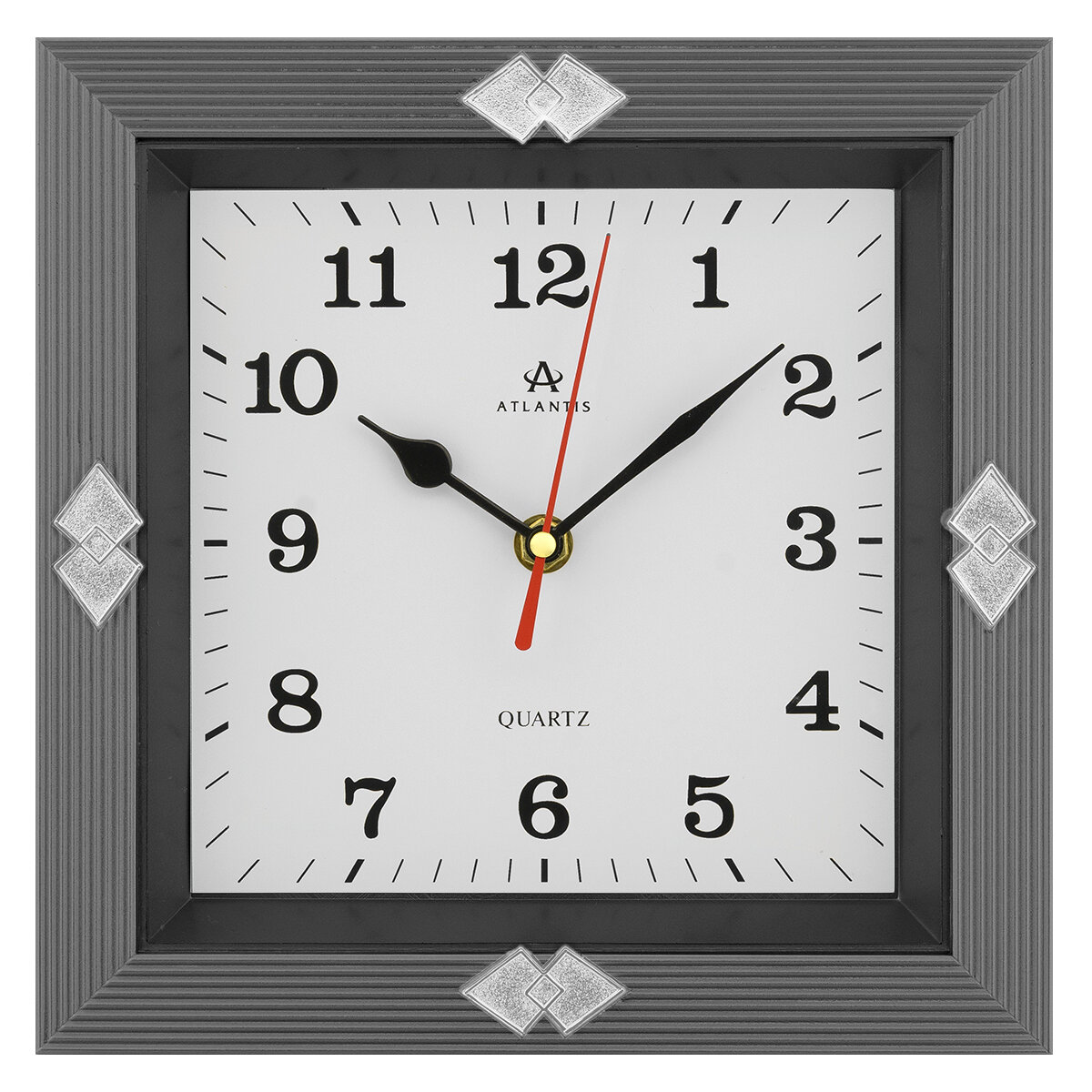 Часы настенные Atlantis TLD-6050 gray