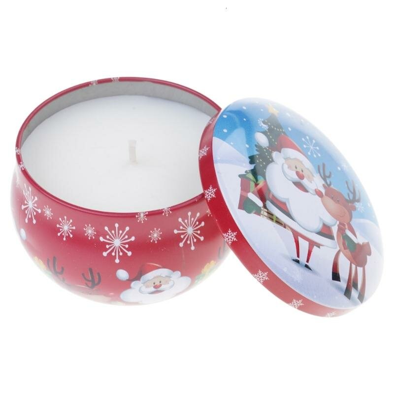 Ароматическая свеча для релаксации и освежения воздуха, красный