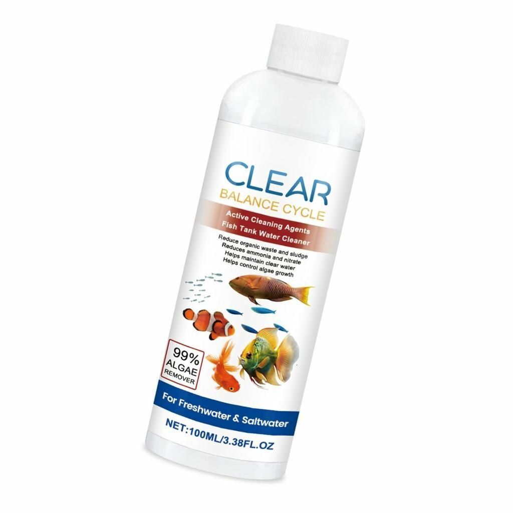 Очиститель для аквариумов от водорослей, 3,4 унции